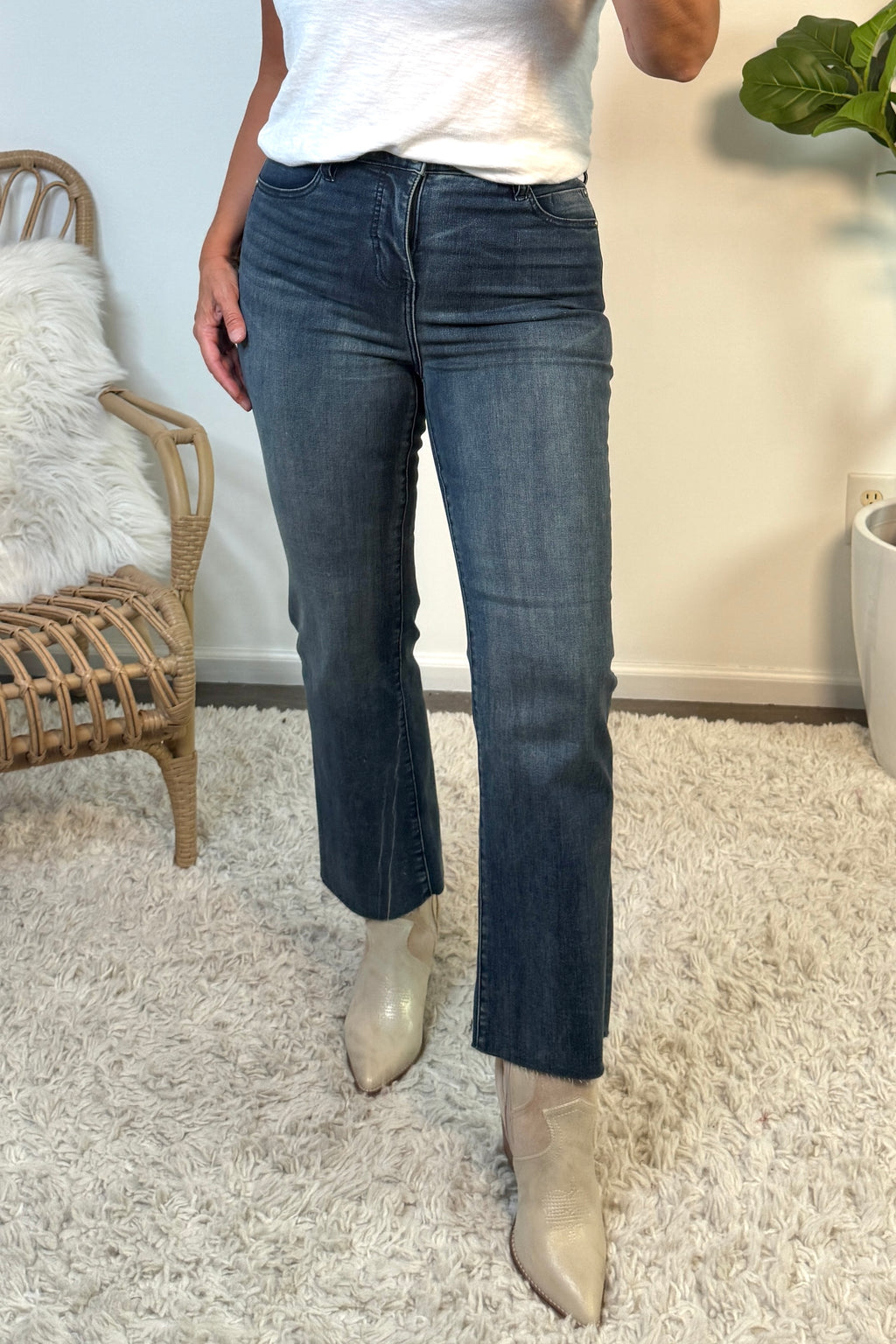 Liverpool Hannah Crop Flare : Juniper Valley – TeaElla